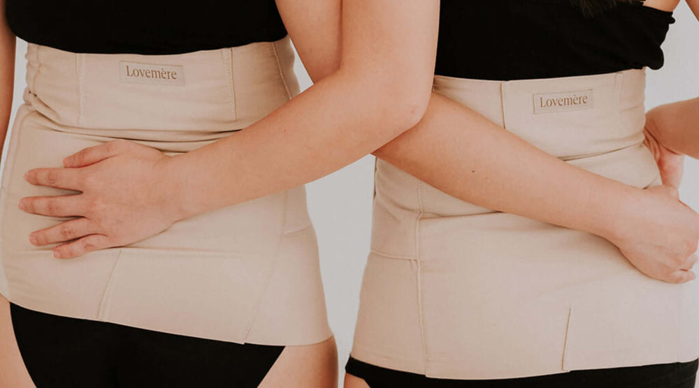 Lovemere Postpartum Tummy Wrap Binder Guide - Lovemère